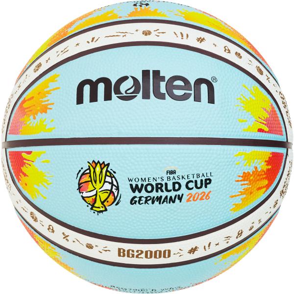 モルテン molten FIBA 女子バスケットボールワールドカップ 2026 レプリカ  B5G2000BW6　バスケット　FIBA WOMENS BASKETBALL WORLD CUP 2026 大会限定デザインレプリカボール。今回の...