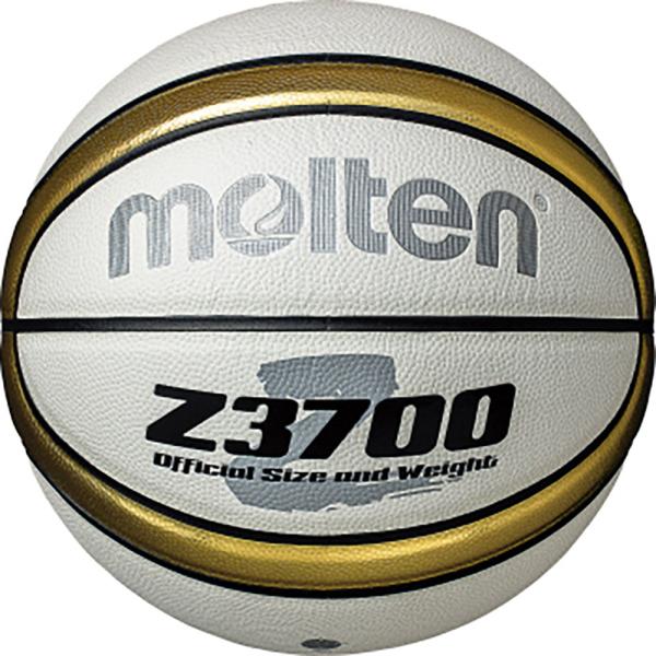 モルテン molten バスケットボール Z3700 5号球 ホワイト ゴールド 白 金 ミニバス ミニバスケットボール 小学校 屋内 屋外 練習 人工皮革 レクリエーション  B5Z3700WZ　バスケット　差し色のゴールドが輝く人気のデ...