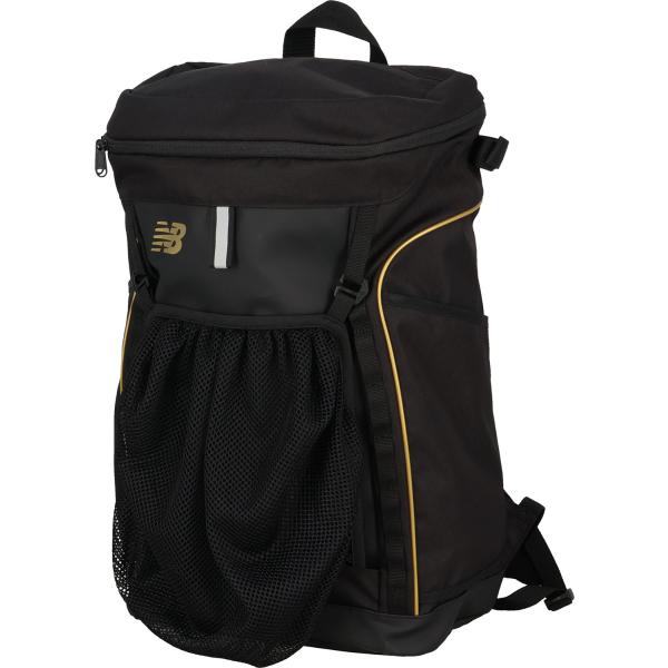 ニューバランス New Balance BASEBALL BACKPACK 30L AC0207F　野球道具一式をスマートに収納できるベースボールバックパック。左右にバットを収納可能なサイドポケットを備え、バックパネルにはヘルメット収納ネッ...