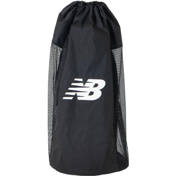 ニューバランス New Balance ボールキャリーバッグ  LAB45629　サッカー　ボールを約 10-15 個収納できるチーム用ボールキャリーバッグ。フロントは 600D ポリエステル、サイドは 400D ポリエステルでグラウンドで...