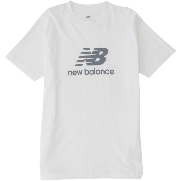 ニューバランス New Balance New Balance Stacked Logo ショートスリーブTシャツ メンズ 半袖 トップス コットン ロゴ フィットネス トレーニング 部活 通勤 通学  MT41502　スタックドロゴが映え...