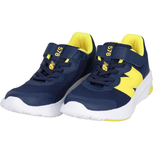 ニューバランス New Balance 578V1 BUNGEE LACE WITH TOP STRAP P57851RW　ハイコストパフォーマンスで人気の[ 570 ]後継モデルとして誕生した面ファスナーとバンジーレース仕様のキッズ向けラ...