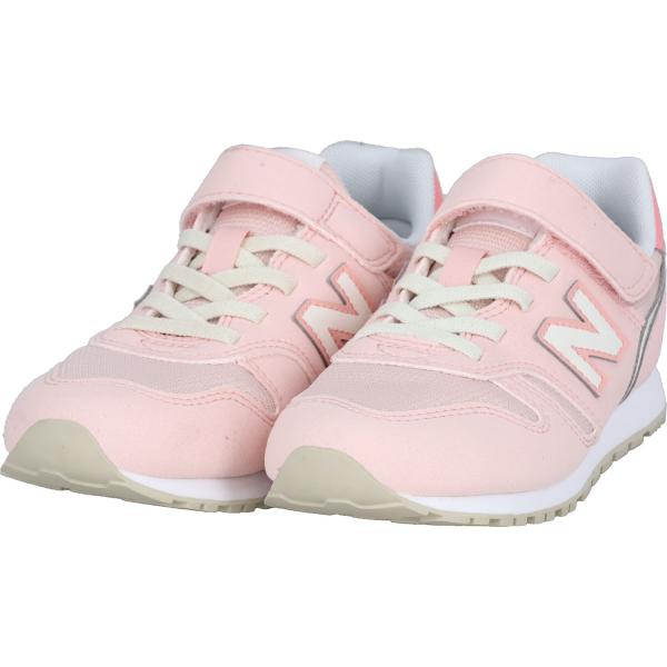 ニューバランス New Balance 373 BUNGEE WITH TOP STRAP Y3739V4M　クッション性と耐久性に優れたソールユニットで人気のキッズモデル[ 373 ]の面ファスナーとバンジーレースタイプに、ポイントをアッ...