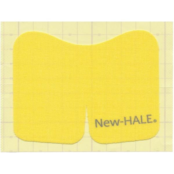 ニューハレックス New-HALE テーピングテープ すぐ貼れるシリーズ ニ―ダッシュ  6 枚入り   イエロー  010501009　膝下に貼った場合、踏み込む動作が安定します。また、筋肉に貼れば着地時の揺れる筋肉の制御やサポートに効果...