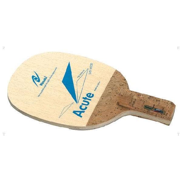 ニッタク Nittaku アキュート ACUTE 攻撃用 日本式ペンラケット ペンホルダー エントリーモデル 入門 初心者 ビギナー 部活 練習 トレーニング 上達 試合 合宿 新入部員  NE6682　卓球　弾むブレードが前中陣で威力を発...