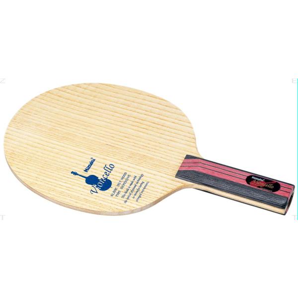 ニッタク Nittaku ビオンセロ ST ラケット シェークハンド ストレート型 守備用 カット用 部活動 クラブ 試合 大会 チーム 選手 しなり 練習 トレーニング  NE6791　卓球　[バイオリン]のブレードをベースに、カット用ラ...