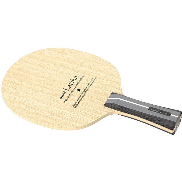 ニッタク Nittaku ラティカ FL シェークハンド 攻撃用 フレア 攻守 バランス コントロール ブロック 攻撃 安定性 部活 練習 トレーニング レベルアップ 佳純ベーシック  NE6857　卓球　攻守バランスの良いラケット。5枚合...