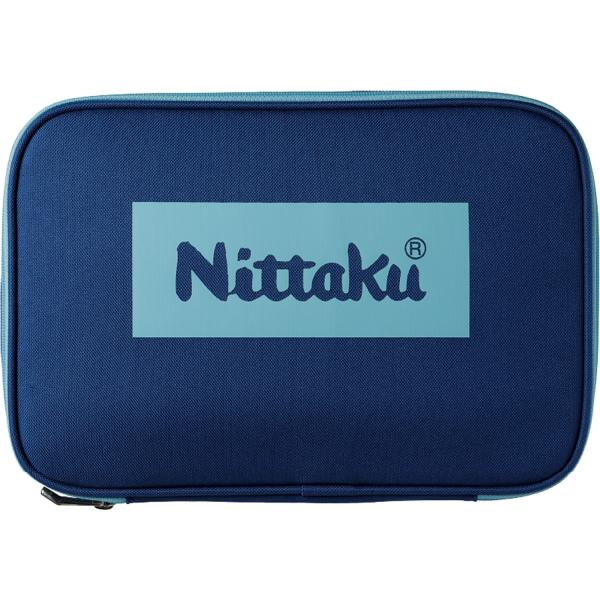 ニッタク Nittaku カラーロゴケース ラケット ケース インナーケース付き メンテンナンス グッズ 卓球用品 クラブ 部活 サークル 練習 試合 持ち運び 2本収納 新入部員  NK7226　卓球　メンテナンスグッズなどの内容物を落と...