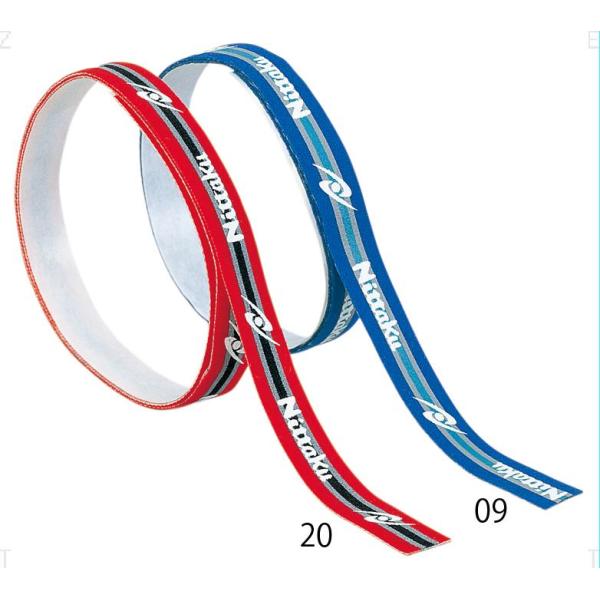 ニッタク Nittaku ストライプガード 12mm 6個入り ガードテープ  NL9594 20　卓球　ショック吸収力に優れた植毛テープでラケットの耐久力アップ。ラバーの剥がれ防止。適度な接着力なので、簡単に貼れて簡単に剥がせる。幅広いニ...