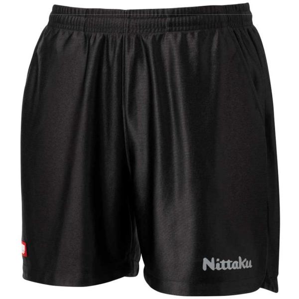 ニッタク Nittaku 卓球 ゲームパンツ ユニセックス サテラショーツ  NW2515 71　卓球　ラウンド型のスリットと広めの裾幅で足の動きを妨げない形状に。光沢感のある生地でコスパも◎前丈よりも後丈が長めなので、前かがみになっても安...