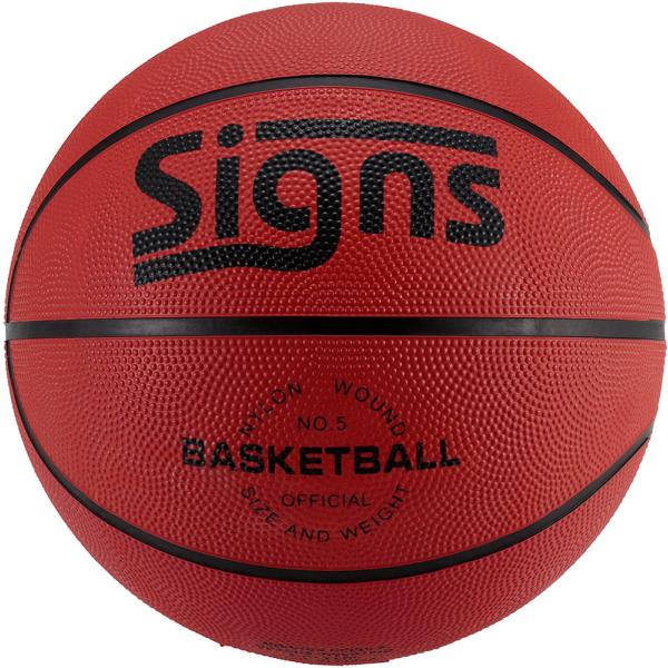 キャプテンスタッグ CAPTAIN STAG Signs バスケットボール 5号 ブラウン  U12572　バスケット　バスケットボール 5号サイズ。  爆買