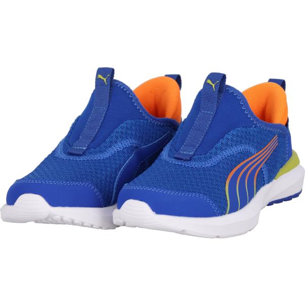 プーマ PUMA クルーズ プロフォームイーズイン PROFOAMEASEINPS Vivid Blue-Sea Kelp-Orange Glo ジュニア シューズ スニーカー  31025007　キッズスニーカーの中でもプーマらしいパフォ...