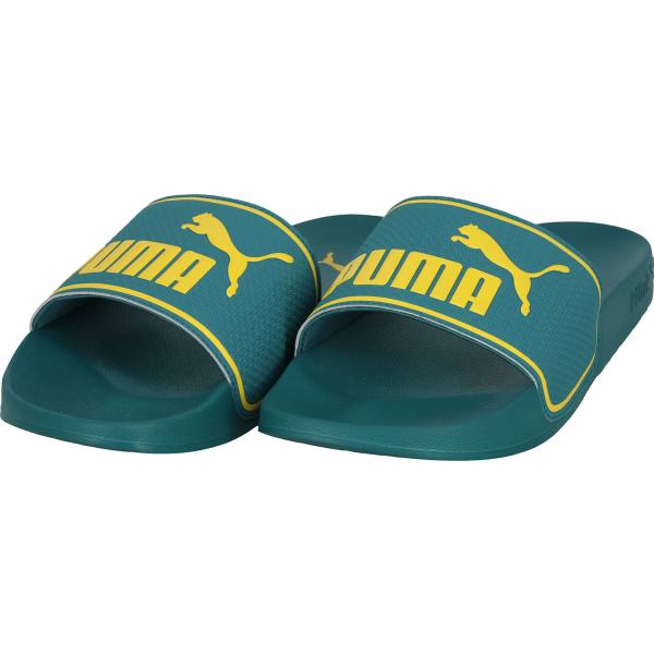 プーマ PUMA リードキャット2.0 ユニセックス Emerald Ice-Dazzling Yellow シャワーサンダル シャワサン シューズ スリッパ グリップ力 耐久性  38413946　さっと履けて、しっかり快適。毎日使いたく...