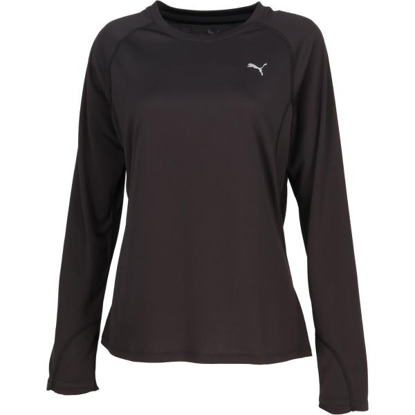 プーマ PUMA RUN VELOCITY ロングスリーブ T シャツ ウィメンズ  527276　毎日のランのための長袖シャツ。自由な動きのエルゴノミックスカットライン、運動中も衣服内をドライで快適に保つ DRYCELL テクノロジーと、...