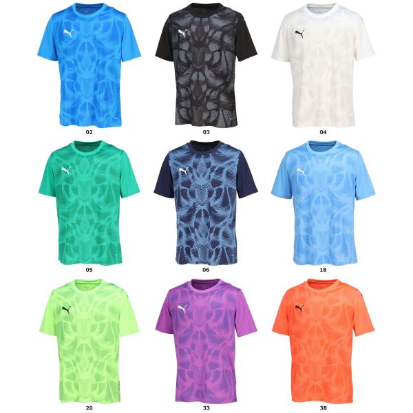 プーマ PUMA TEAMULTIMATE グラフィック ゲームシャツ メンズ 男性 トップス Tシャツ ウェア 試合 大会 フットサル 吸水速乾 ドライ 練習 トレーニング  706791　サッカー　サッカー好きに最適なこのPUMAジャー...