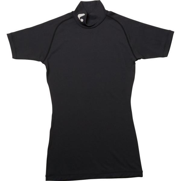 ルーセント LUCENT Uni インナーTシャツ ハイネック 黒色 ブラック 吸汗速乾 アンダーウェア アンダーシャツ トップス ウェア メンズ レディース 男性 女性  XLH5019　テニス　吸汗速乾に優れたインナーTシャツです。   爆買