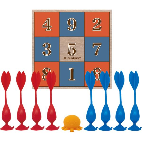 サンラッキー Sunlucky ポップワナガ  POPWA　【ポップゲーム】吸盤式ダーツで的にピタッと決める新感覚スローイングゲーム。ダーツ感覚で楽しめ、滑らかな面さえあれば、床やテーブルなどどこでもプレー可能。子どもから大人まで楽しめる話...