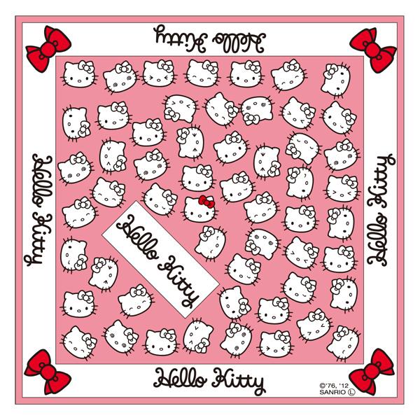 クールビット coolbit キティ・クールハンカチ キャラクター バンダナ ネッククーラー タオル 携帯 コンパクト 繰り返し使用可能 首筋 熱中症対策 サンリオ 暑さ対策 冷感 涼感  HCHKTF PNK　水が蒸発する際の気化熱を利用...