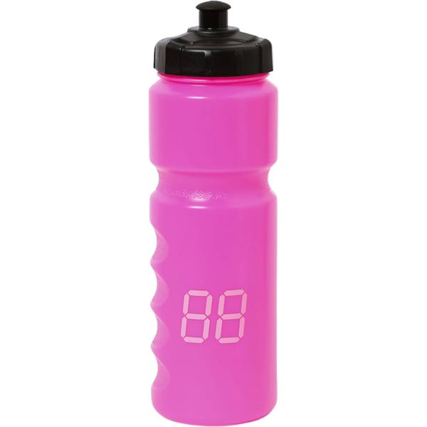 スポルディング SPALDING スクイズボトル ナンバー ピンク  15008PK　バスケット　88 のナンバープリントを塗りつぶして自分のナンバーにカスタマイズできるドリンクボトル。  爆買