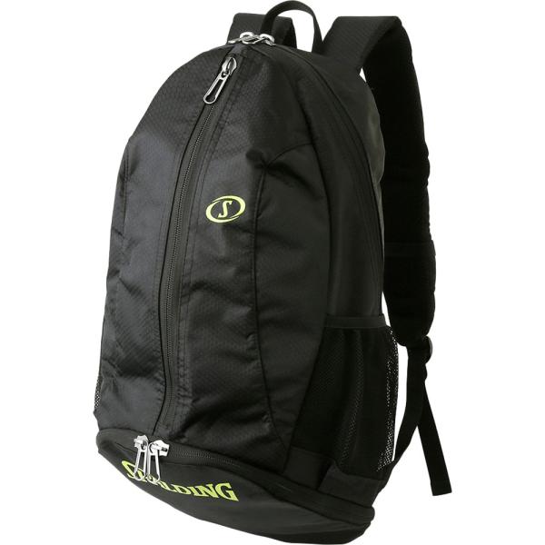 スポルディング SPALDING ケイジャーライト ライムグリーン 42-004LG バックパック リュックサック リュック バスケットボールバッグ ボール収納 シューズ収納 大容量 軽量モデル  42004LG　バスケット　『ケイジャー』...