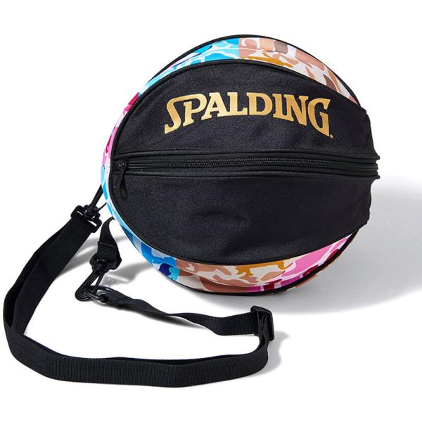 スポルディング SPALDING ボールバッグ ボーラーカモ 49-001BLC バスケットボール ボールケース 7号球 1球入れ 持ち運び バスケ 通学 バスケットバッグ 球技 ボール備品  49001BLC　バスケット　バスケットボール...