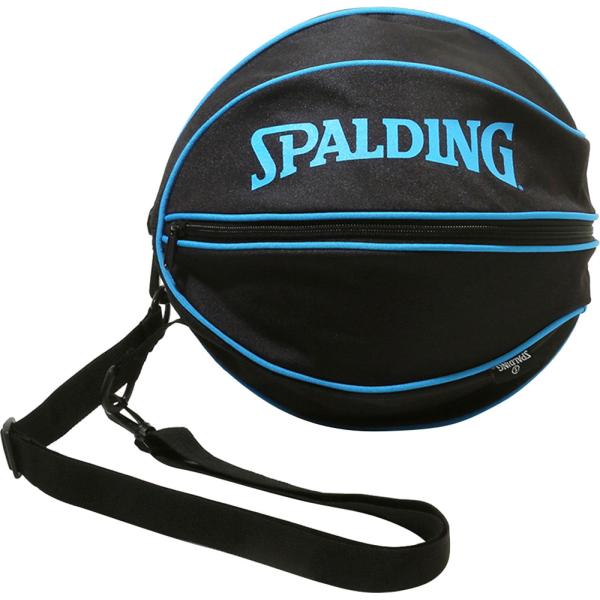 スポルディング SPALDING ボールバッグ シアン 49-001CY ボールケース 1球入れ バスケットボール 7号球 1球入れ 持ち運び バスケ 通学 バスケットバッグ 球技 備品  49001CY　バスケット　7号球を1球収納可能な...