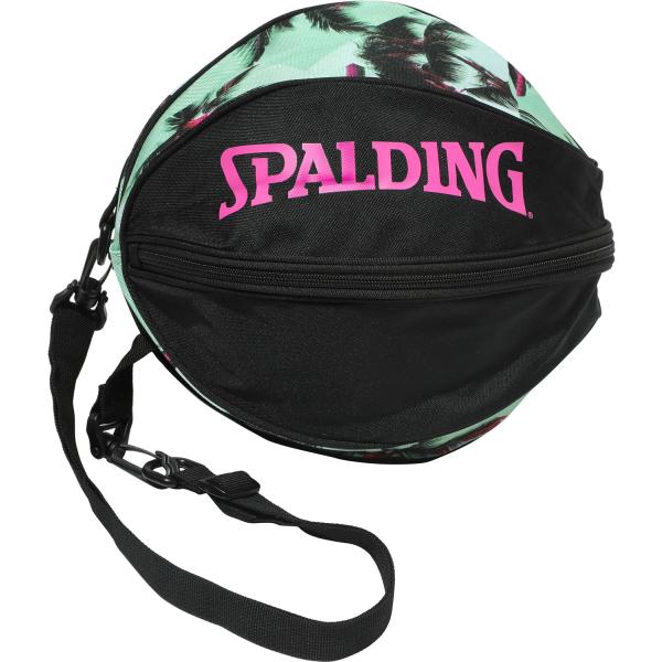 スポルディング SPALDING ボールバッグ パームツリー  49001PA　バスケット　常夏のパームツリーをイメージしたネオンカラーの柄を使用したボールバッグ