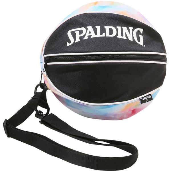 スポルディング SPALDING BALL BAG TIE-DYE RAINBOW ボールバッグ タイダイ レインボー 49-001TD  49001TD　バスケット　7 号球を 1 球収納可能なボールバッグ。バックル付で他のバッグに接続可...