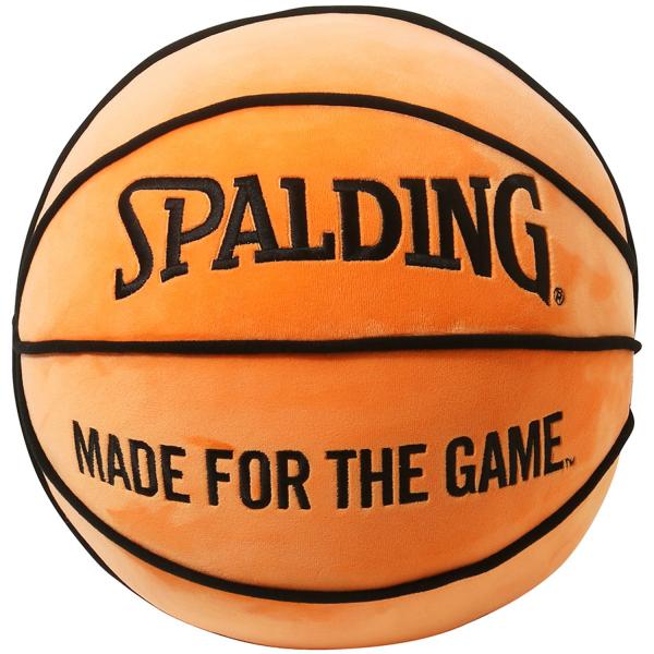 スポルディング SPALDING ボールクッションL バスケットボール オレンジ 51-002 クッション 丸形 ポリエステル インテリア バスケ部 引退 卒業 記念品 プレゼント アクセサリ  51002　バスケット　定番バスケットボール...