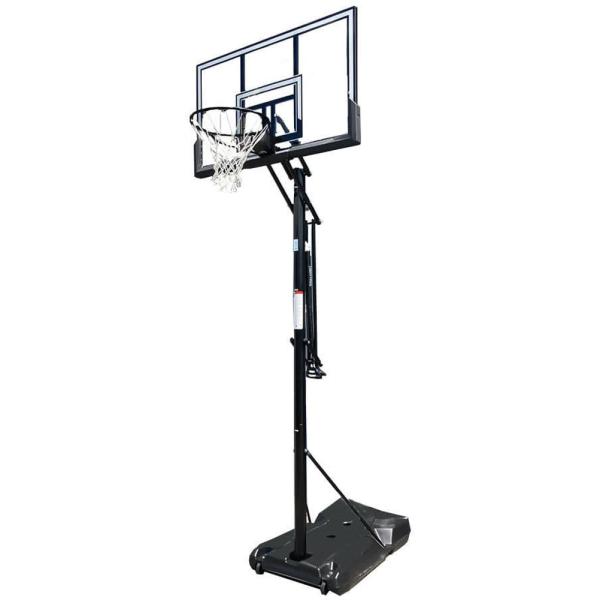 スポルディング SPALDING 【メーカー直送品】 52インチ シルバー TFポータブル ゴール バスケットボール 器具 備品 バスケットゴール 庭 自宅練習 シュート練習 ストリート  6A1042CN　バスケット　高さ調節が容易なアキ...