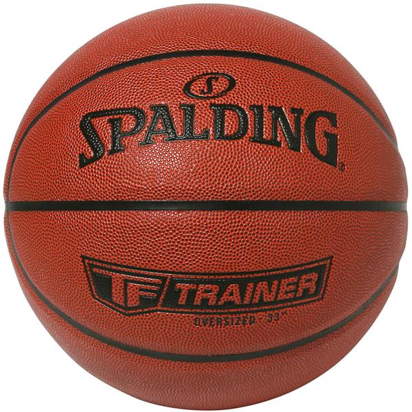 スポルディング SPALDING 33インチ 84cm オーバーサイズ TFトレーナー バスケットボール 77-014Z ブラウン 9号球サイズ 7号球重量 トレーニングボール 練習 バスケ  77014Z　バスケット　通常の7号球より約1...