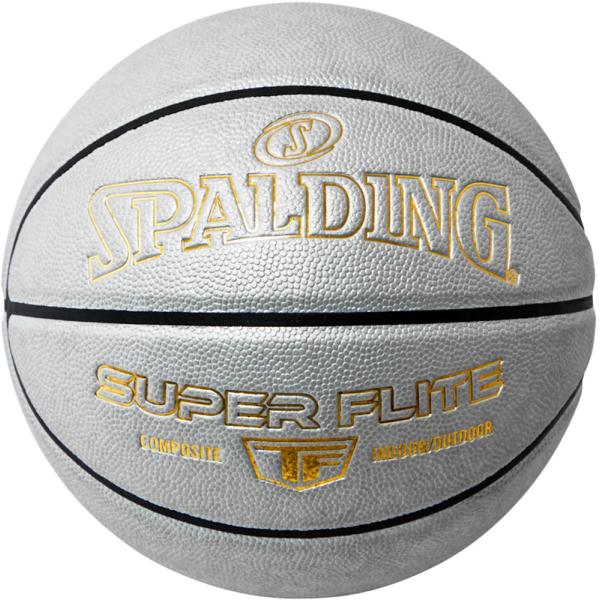スポルディング SPALDING スーパーフライト シルバー×ゴールド SZ7 バスケットボール 77-431J 7号球 バスケ 大学生 中学 高校 練習 部活 シュート バスケ部 体育館  77431J　バスケット　スーパーフライトの新色...
