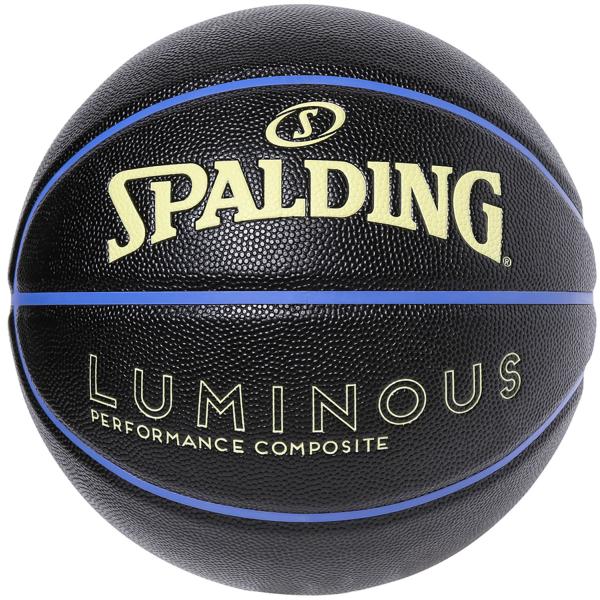 スポルディング SPALDING ルミナス コンポジット ブラック×レモン×バイオレット SZ7 78055J　バスケット　ネオンカラーのロゴとチャネルがバイカラーなデザインの LUMINOUS シリーズ。ネオンカラーのロゴと深いチャネルに...