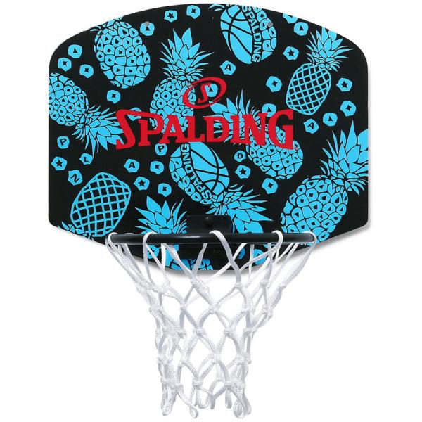スポルディング SPALDING マイクロミニ トロピカル ミニバスケットゴール インテリア 部屋 壁 ドア 取付式 79-017J ミニボール キッズ 家庭用 シュート バスケットボール  79017J　バスケット　ドアの上にかけて使用す...