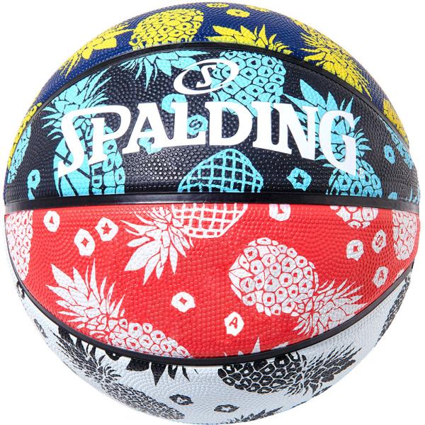 スポルディング SPALDING トロピカルラバー バスケットボール 84323J メンズ レディース 5号球 ミニバス ミニボール 初心者 入門 バスケ ボール ストリート 小学校低学年  84323J　バスケット　春夏シーズンにピッタリ...