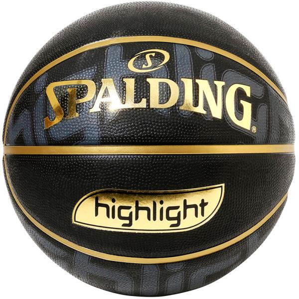 スポルディング SPALDING ゴールドハイライト 7号球 バスケットボール ボール 7号球 バスケ 大学生 中学 高校 一般 練習 部活 シュート 屋外向け向き 耐久性 ストリート  84538J　バスケット　アウトドアでのプレーに適し...