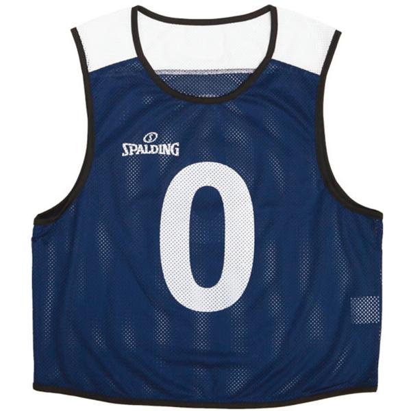 スポルディング SPALDING ビブス6枚セット No.0〜5 バスケットボール チーム 練習試合 チーム分け 体育 運動会 授業 クラス対抗 番号 体育館 グラウンド  SUB130180 5400　バスケット　吸汗速乾素材使用。肩に切...