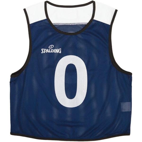 スポルディング SPALDING ビブス6-11 6枚セット バスケットボール チーム 練習試合 チーム分け 体育 運動会 授業 クラス対抗 番号 体育館 グラウンド  SUB130720 5400　バスケット　吸汗速乾素材使用。肩に切り替...