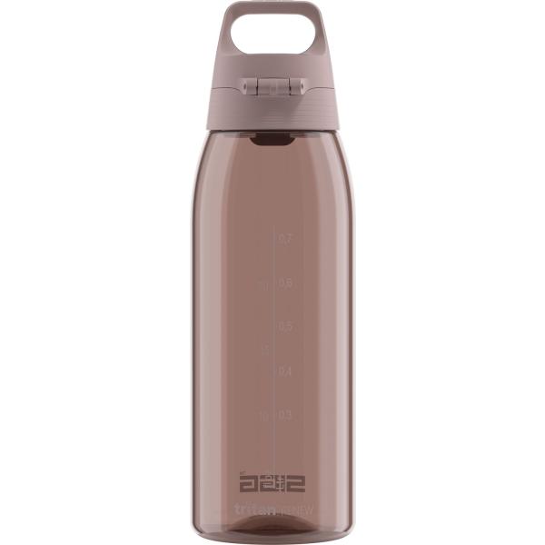 シグ SIGG トータルカラーワン 1.0L ダスク  50494　アウトドア　50% リサイクルされたトライタンを使用したエコボトル。トライタンは軽量で耐久性、耐熱性耐冷性に優れており透明度が高いのが特徴。キャップの開閉はワンプッシュ式。...