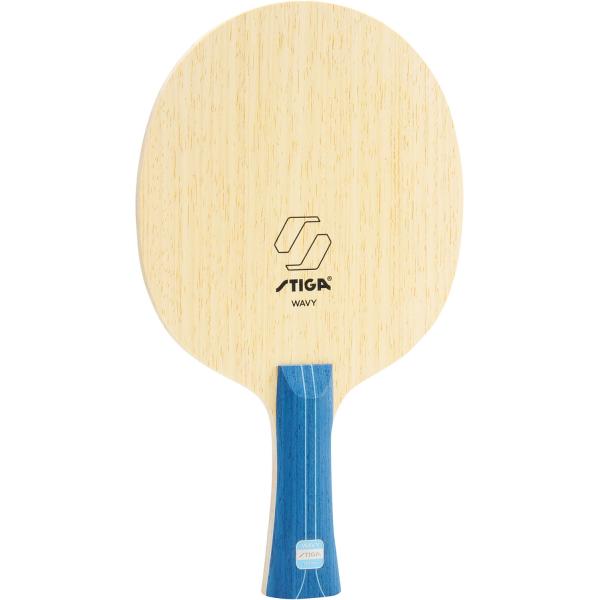 スティガ STIGA ウェイビィ ラウンドタイプ FLA ラケット 攻撃 シェークラケット 弾む 前陣 前衛 安定感 打球感 初心者 中級者 部活 クラブ サークル 試合 大会 練習  1602240135　卓球　STIGA史上最速のラケッ...