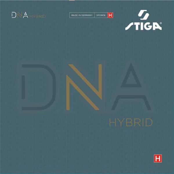 スティガ STIGA DNAハイブリッド H ブラック 特厚 ラバー テンション系裏ソフト 回転 スピン グリップ力  1712120121　卓球　グリップ力が高いラバー。回転系の技術がやりやすく、スピードとのバランスも良く、よりボールの威...