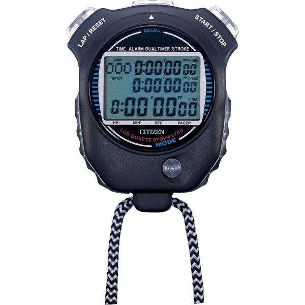 三和体育 ストップウォッチ 058 学校 体育 授業 競技 部活動 クラブ活動 スポーツクラブ 器具 備品 用品 用具 練習 試合 ゲーム 時計 計測 測定 計時  S7417　単純計時、積算計時、スプリットタイム計時(99ラップ・メモリー...