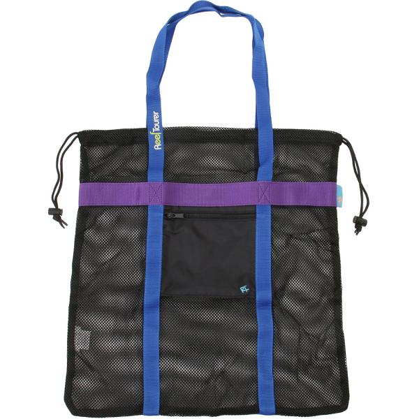 リーフツアラー Reef Tourer メッシュトートバック シュノーケリング バッグ カバン メッシュ製 水遊び 川遊び 磯遊び 海 海水浴 キャンプ レジャー 水中 ビーチ マリン用品 ポケット付  RA0301 BL　マリン　シュノー...