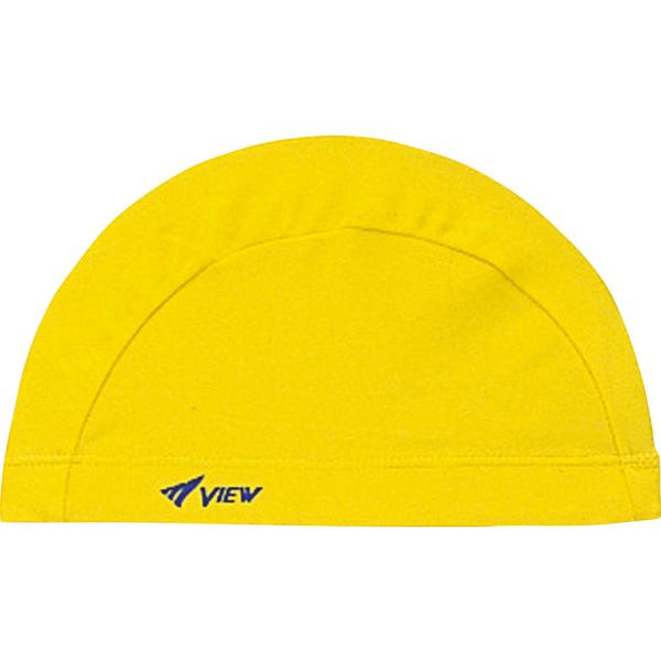 ビュー VIEW 子供用 2WAYトリコットキャップ ジュニア キッズ スイミング プール フィットネス 水着 授業 学校 水泳帽 スクール クラブ 体育 スイムキャップ  V46 Y　スイミング　タテ、ヨコ2方向に伸びるトリコット生地キャ...