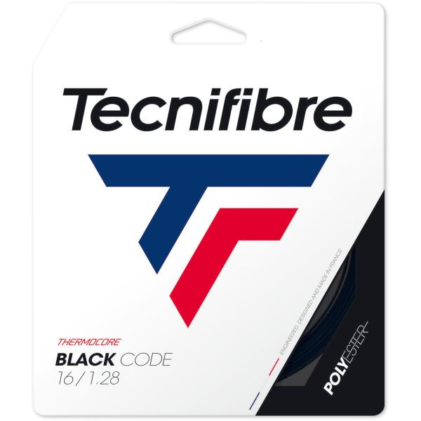 テクニファイバー Tecnifibre BLACKCODE1.18 硬式テニス ストリング ガット 部活 クラブ サークル メンテナンス ラケット 練習 試合 大会 トレーニング 自主練 自主トレ  04GBL128XB　テニス　コントロー...