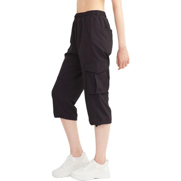 ジーフィット G-FIT カーゴカプリ パンツ GF-N306PP エアパン エアーパンツ ボトムス ヨガ ストレッチ ジム トレーニング ズボン 軽量 通気性 速乾 UVカット  GFN306PP B　エアパン[空気のように]軽く、快適な...