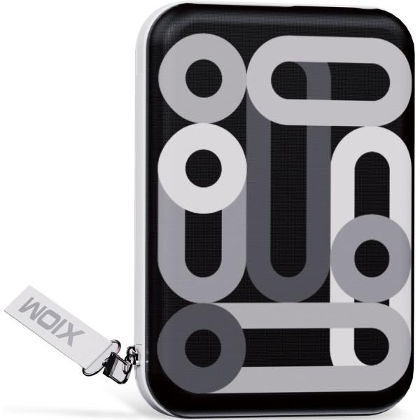 エクシオン XIOM LABSQUARE 8006　卓球　最大 2 本のラケットを収納できるデザインラケットケース。保護用ハンドストラップ付きで耐久性が高く実用的なデザイン。  爆買