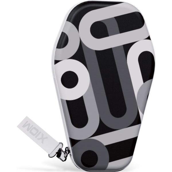 エクシオン XIOM LABHEXA 8008　卓球　最大 2 本のラケットを収納できるデザインラケットケース保護用ハンドストラップ付きで耐久性が高く実用的なデザイン。  爆買