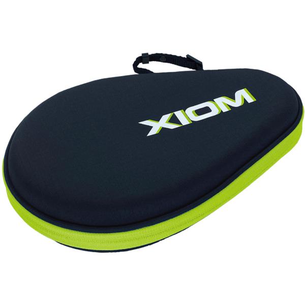 エクシオン XIOM オブレ ハードフルケース ブラック×ライム OBRE HARD FULL CASE ラケット2本収納 ラケットバッグ キャリー スポーツ 部活 体育 試合 合宿  91019　卓球　ラケット2本を収納可能なしっかりした...