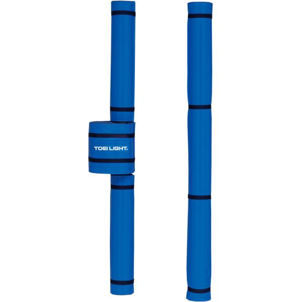 トーエイライト TOEI LIGHT 【メーカー直送品】 バレーポールカバーFV 青 学校 体育 授業 器具 施設 部活動 クラブ サークル 球技 支柱 防護 パット 体育館 コート ネット 安全  B2049B　バレーボール 　衝撃吸収に...